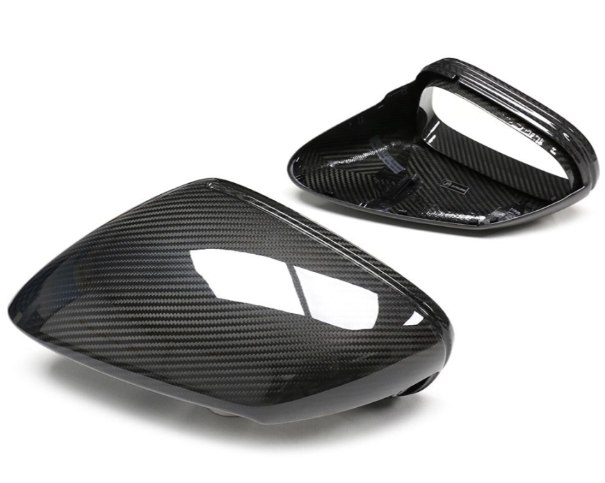 Porsche 992 911 (2019) Carbon Fiber Mirror Shell – Cyber Carbon Fiber